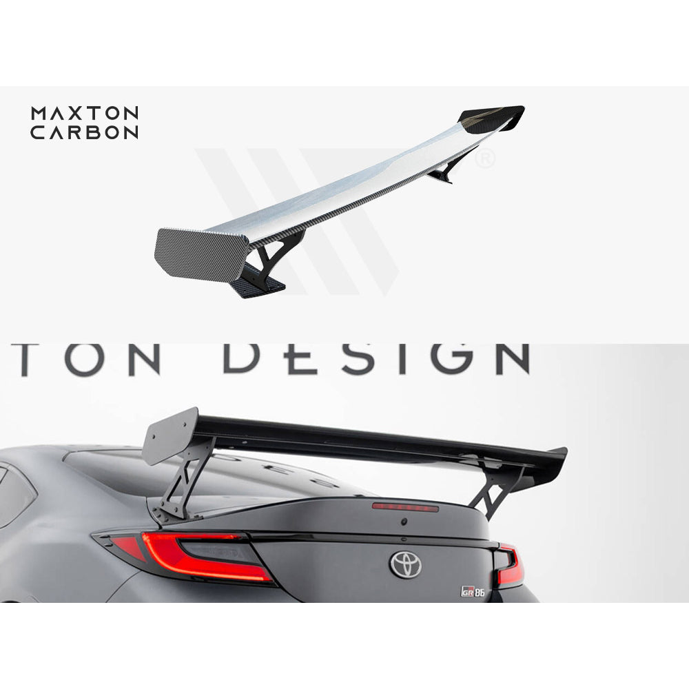 Maxton Design Carbon Fibre Spoiler (External Brackets) - Toyota GR86 ...
