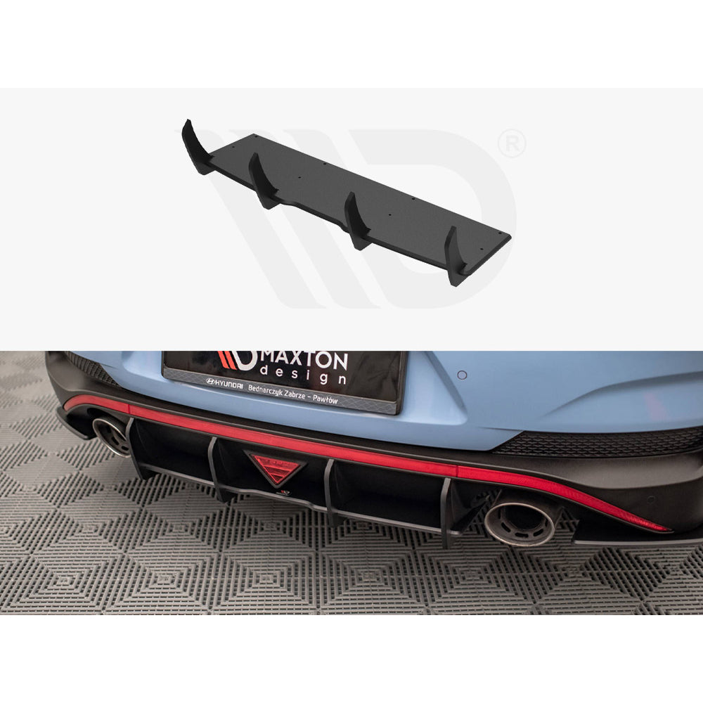 Maxton Design Street Pro Rear Diffuser - Hyundai i30N Fastback Facelif ...
