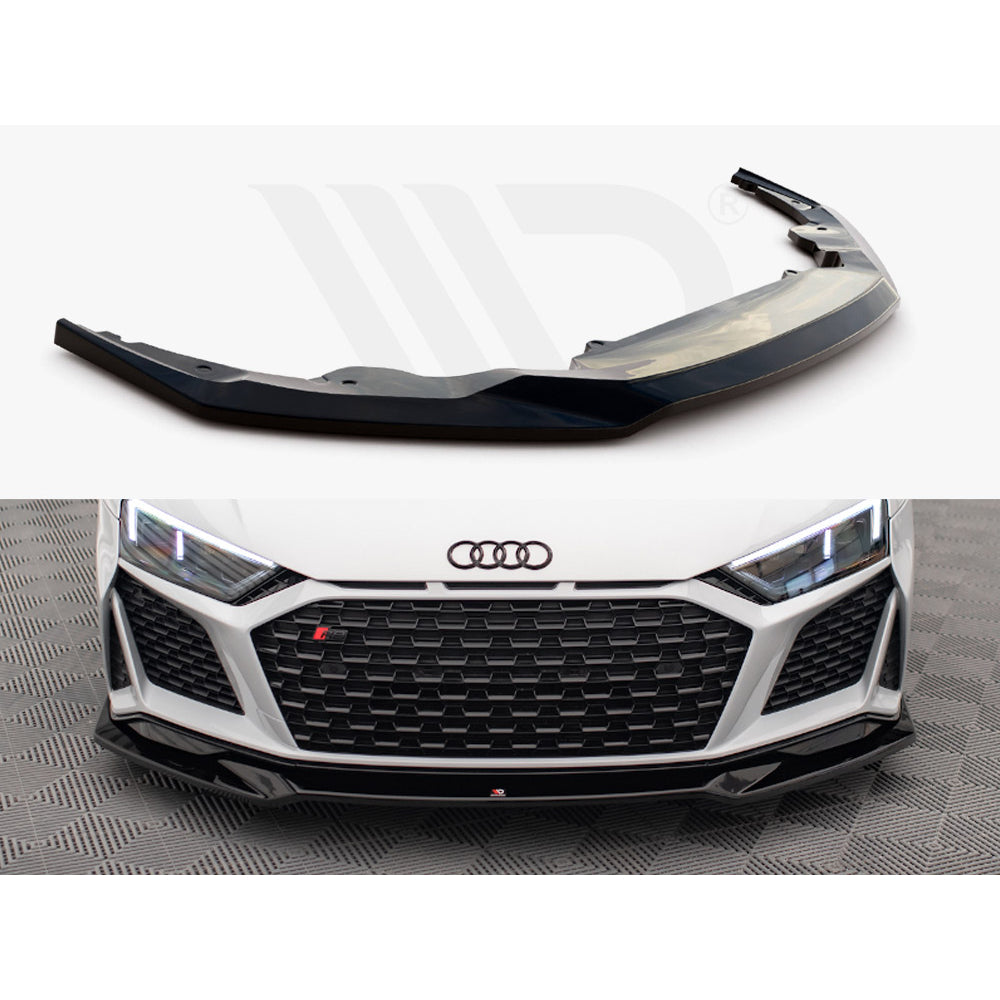 Maxton Design Street Plus Front Splitter V3 - Audi R8 Gen 2 Facelift ...