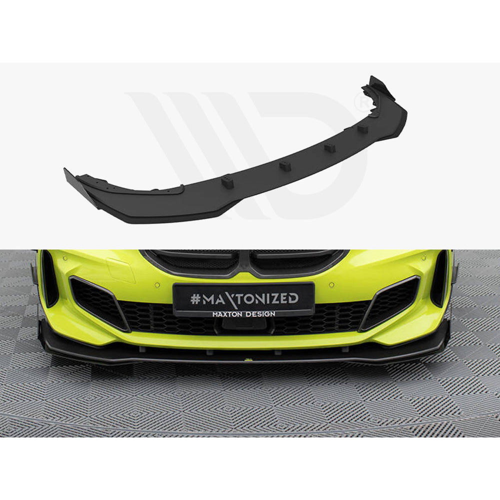 Maxton Design Street Pro Front Splitter + Flaps - BMW 128ti/M135i F40 ...