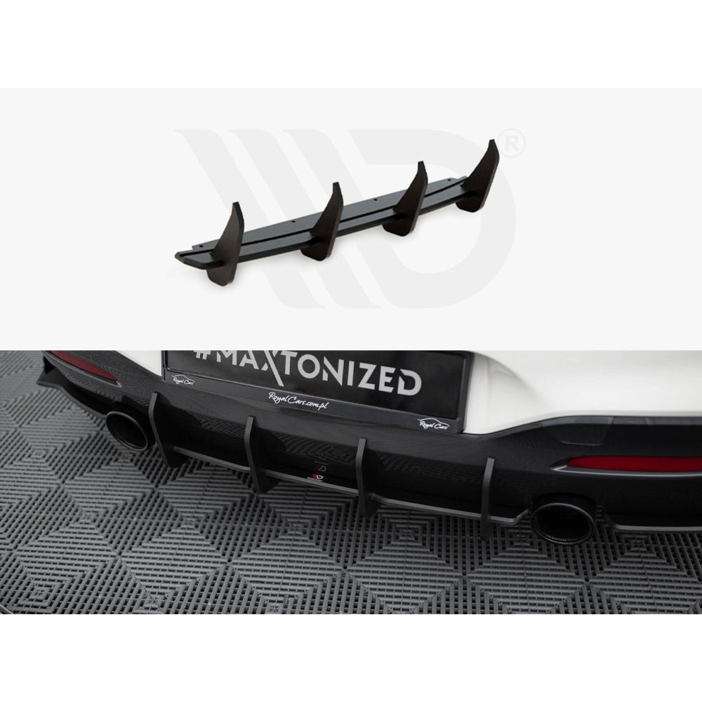 Maxton Design Street Pro Rear Diffuser V3 - BMW M135i/M140i F20/F21 ...