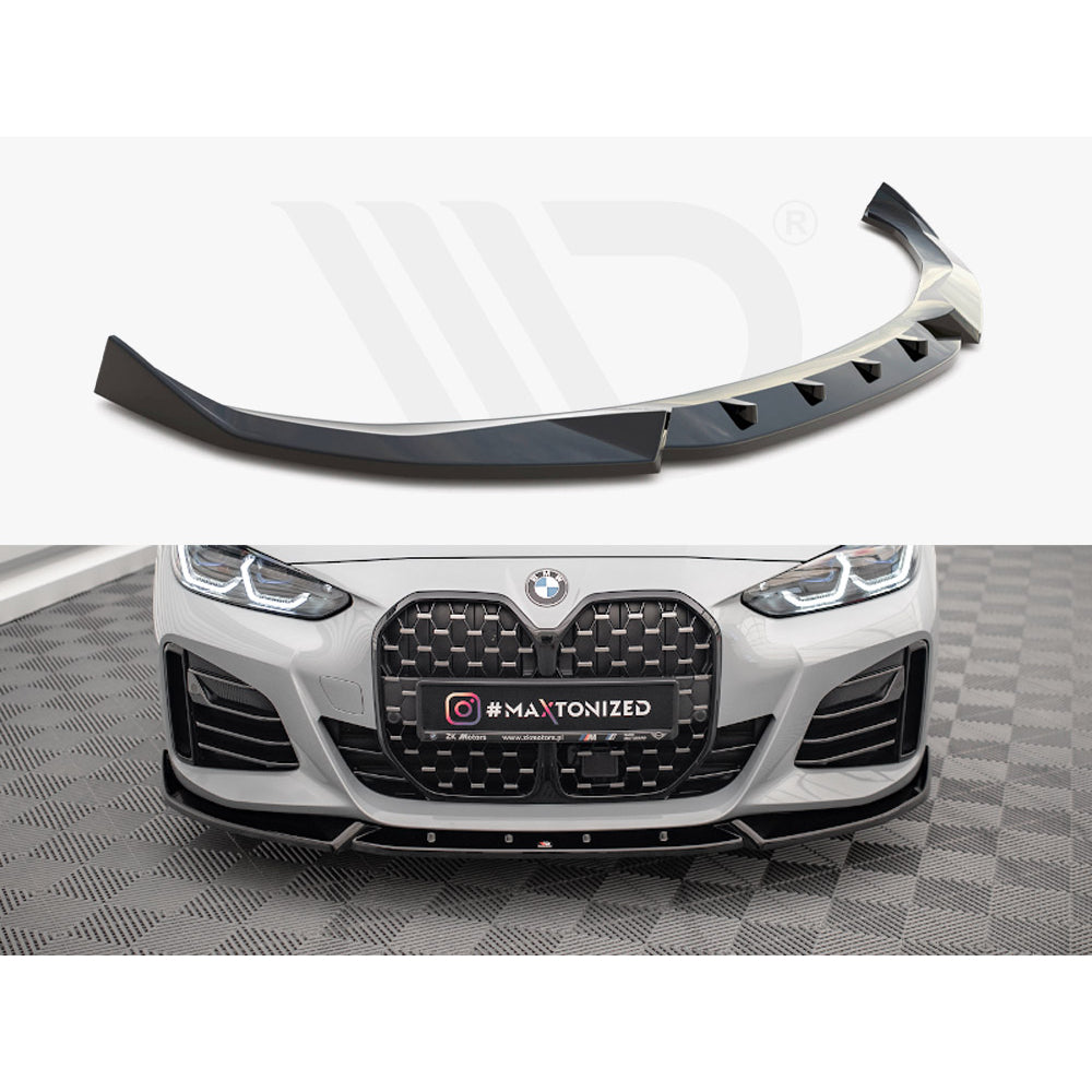 Maxton Design Street Plus Front Splitter V2 - BMW M440i G26 Gran Coupe ...