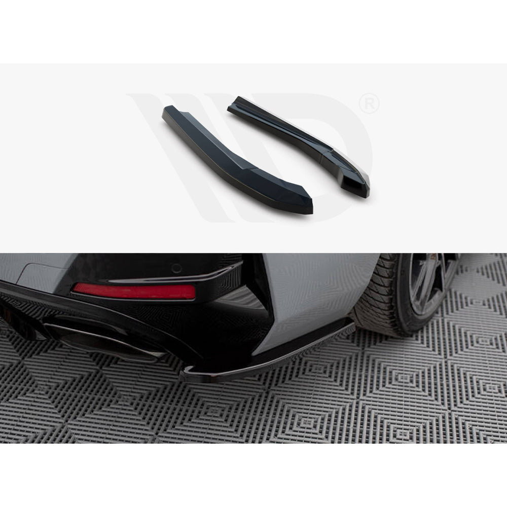 Maxton Design Street Plus Rear Side Splitters V1 - BMW M440i G26 Gran ...
