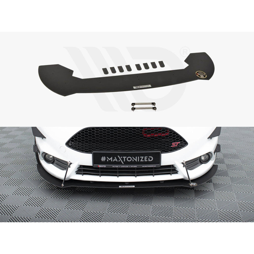 Maxton Design Racing Front Splitter V1 - Ford Fiesta ST Mk7 (ST180 ...