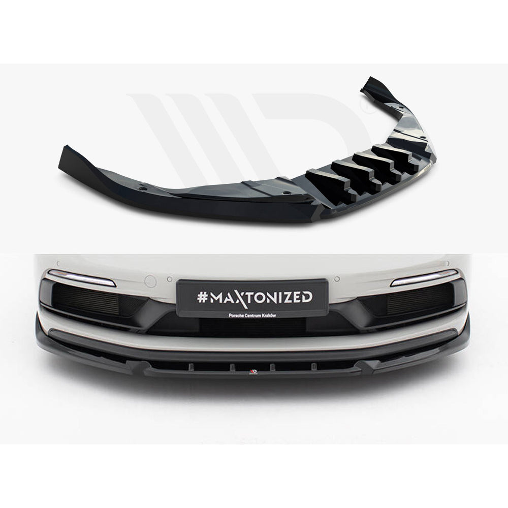 Maxton Design Street Plus Front Splitter V2 - Porsche Boxster/Cayman G ...