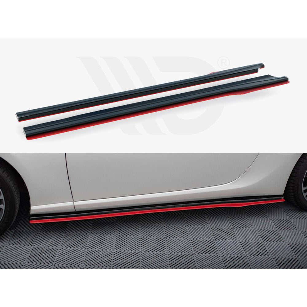Maxton Design Street Plus Side Skirt Diffusers V2 - Toyota GT86 Faceli ...