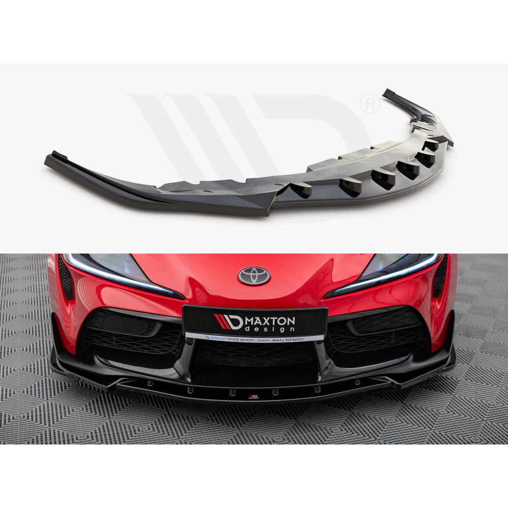 Maxton Design Street Plus Front Splitter V4 - Toyota GR Supra – JXL ...