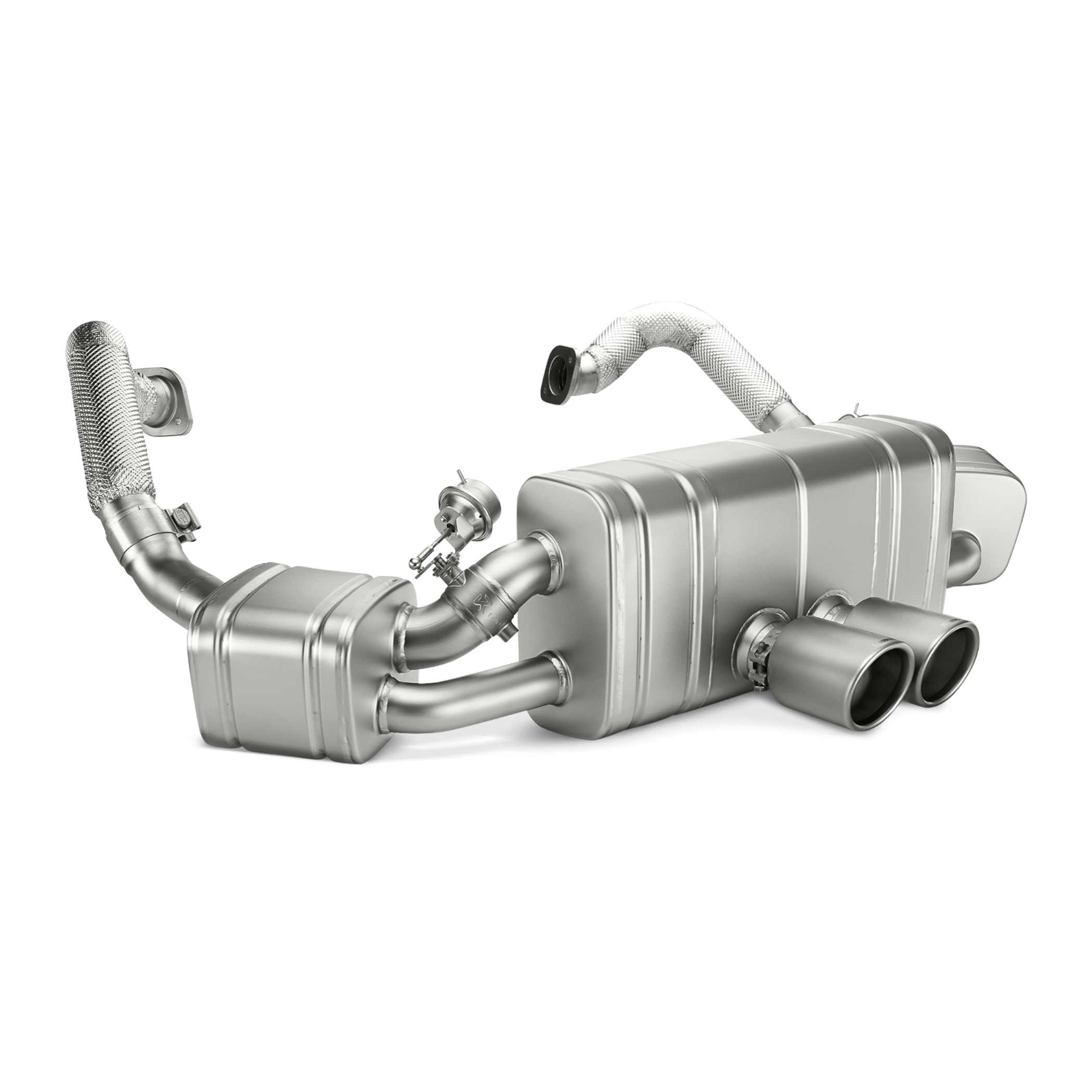 Akrapovic Slip-On Titanium Exhaust - Porsche Boxster Spyder/Cayman GT4 ...