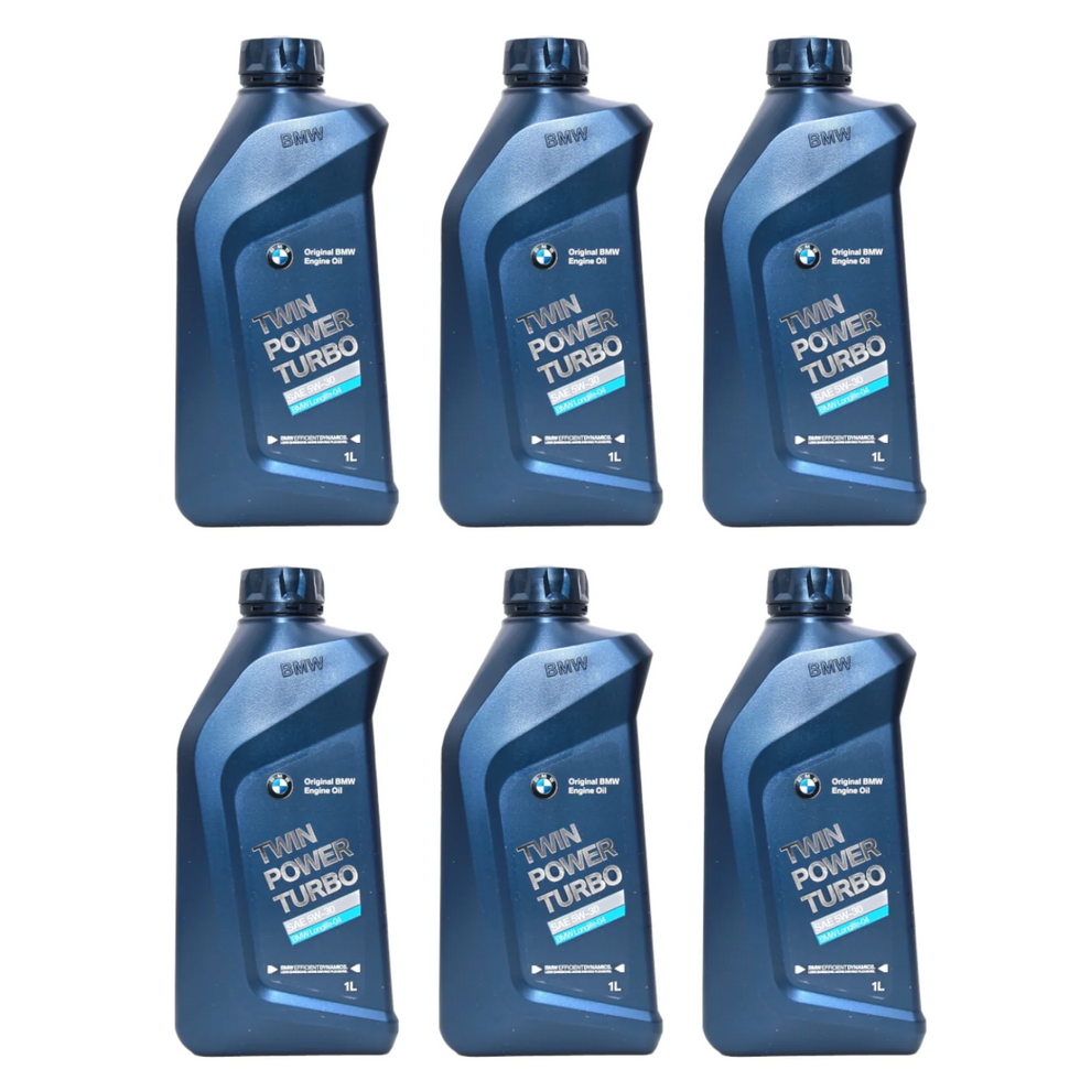 Genuine BMW Twin Power Turbo 0w30 LL-19 Engine Oil - 6l (Suits Most 2 ...