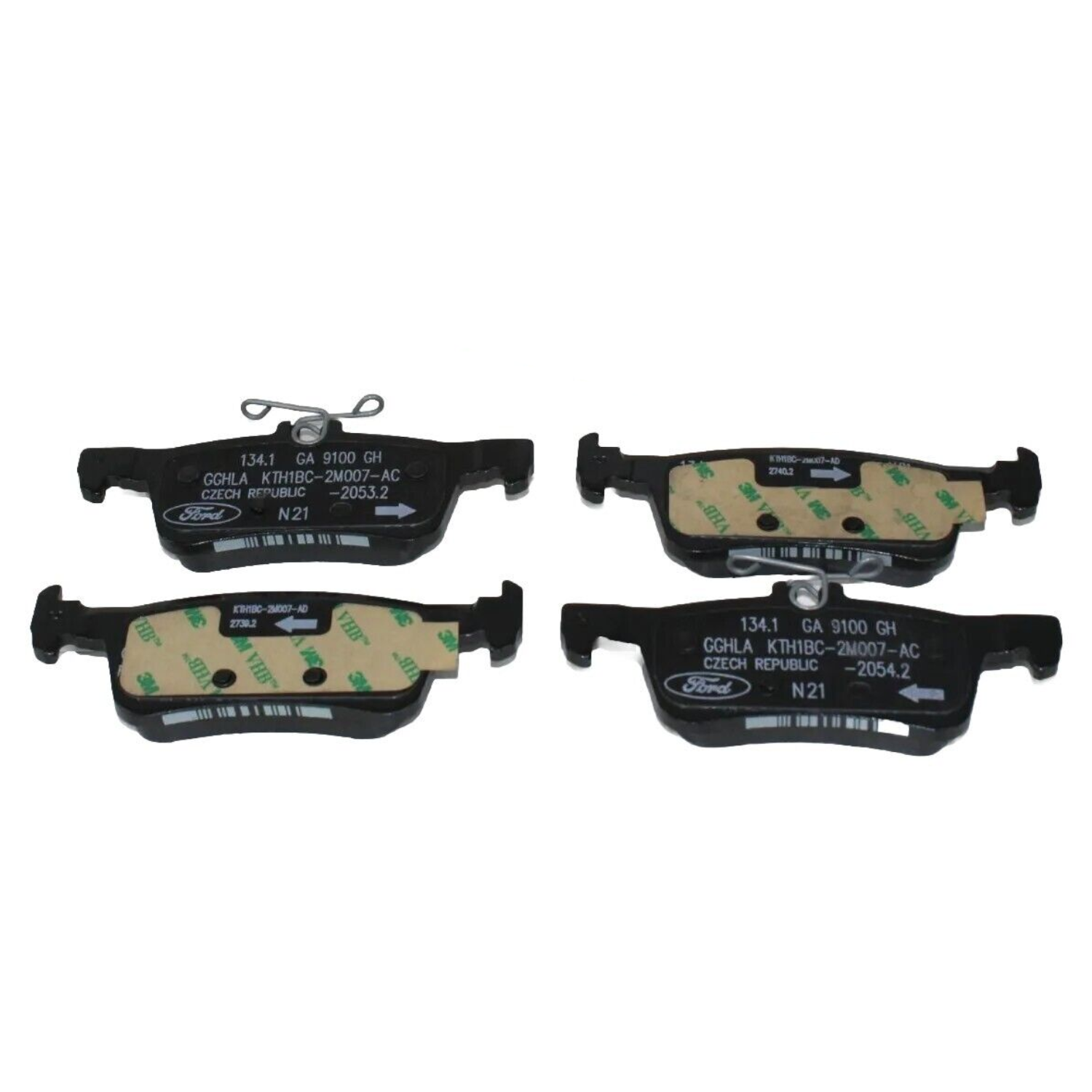 Genuine Ford Rear Brake Pads - Ford Fiesta ST 1.5 EcoBoost – JXL ...