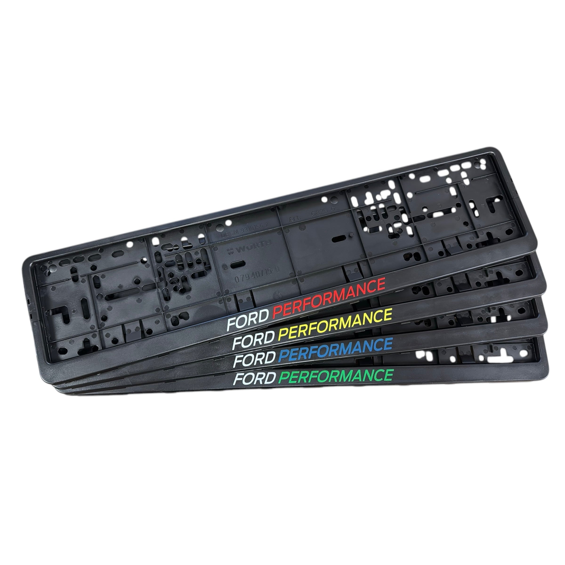 CEUK Ford Performance Number Plate Holder Set of 2 – JXL Performance