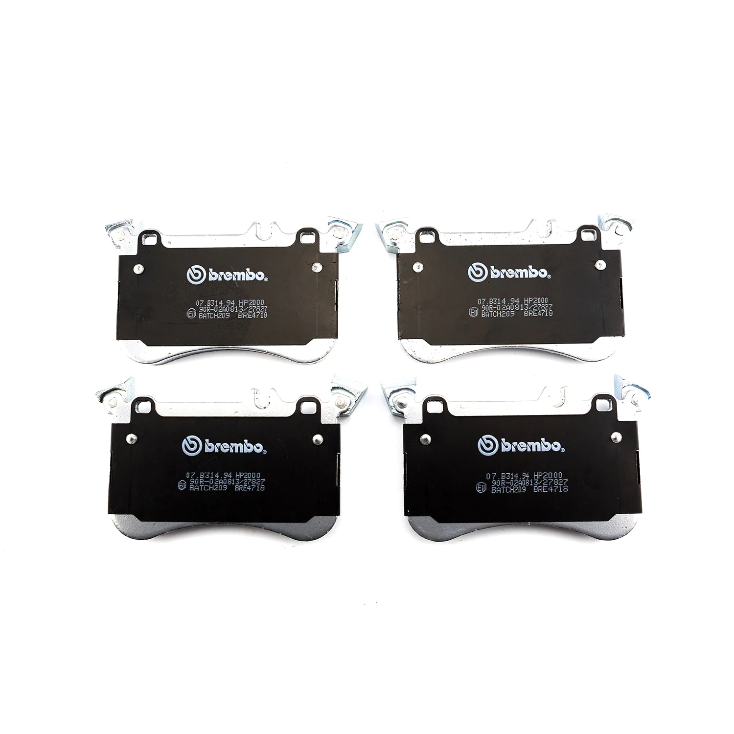 Brembo Sport HP2000 Front Brake Pads - 07.B314.94 - Mercedes A45 AMG W ...